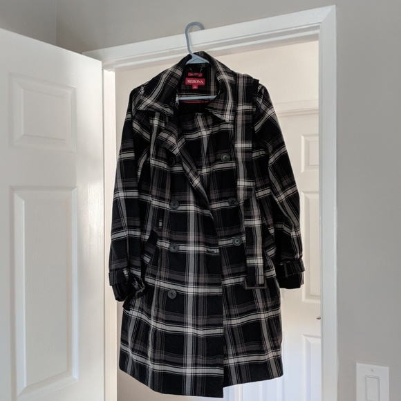 Merona | Jackets & Coats | Cute Plaid Rain Jacket | Poshmark